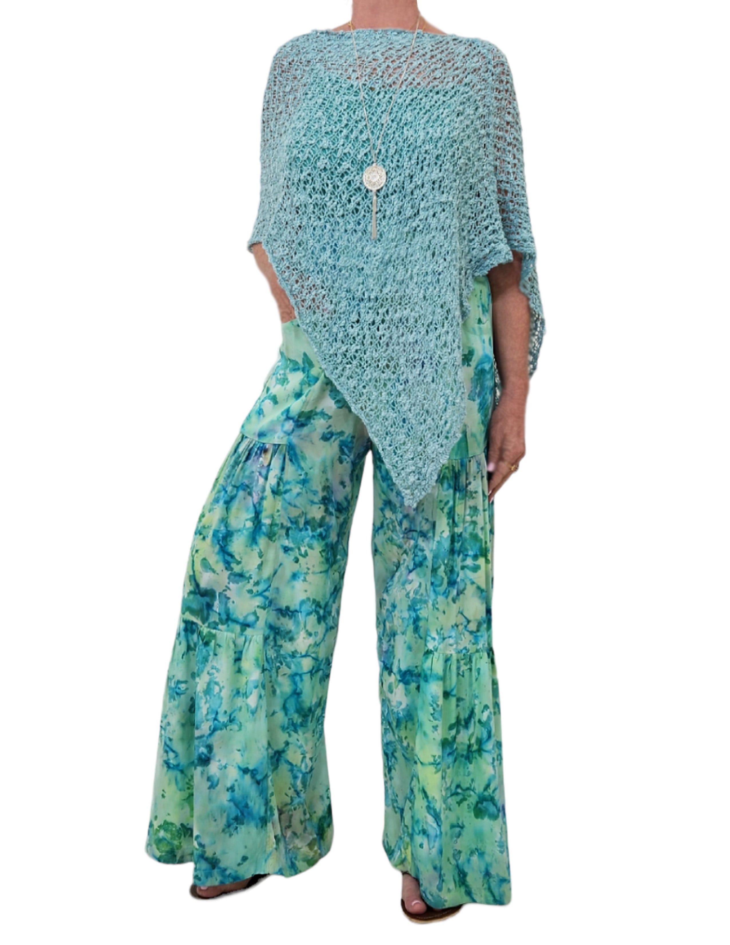 Monet Watercolor Aquamarine – Happy Bohemians